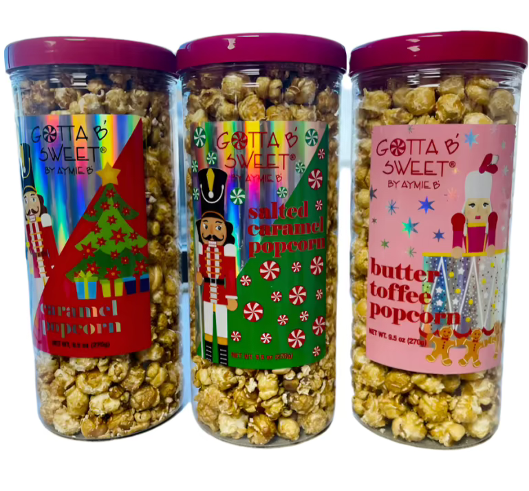 Nutcracker Popcorn Canisters – Gotta B' Sweet