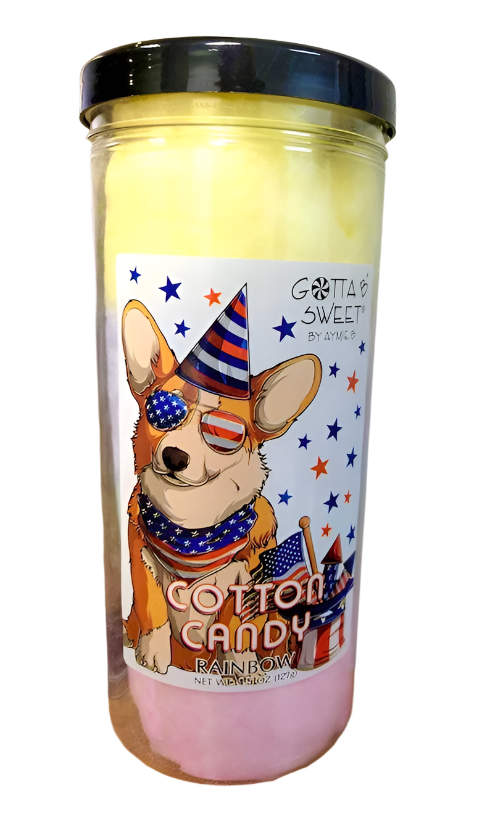 USA Cotton Candy Canisters – Gotta B' Sweet